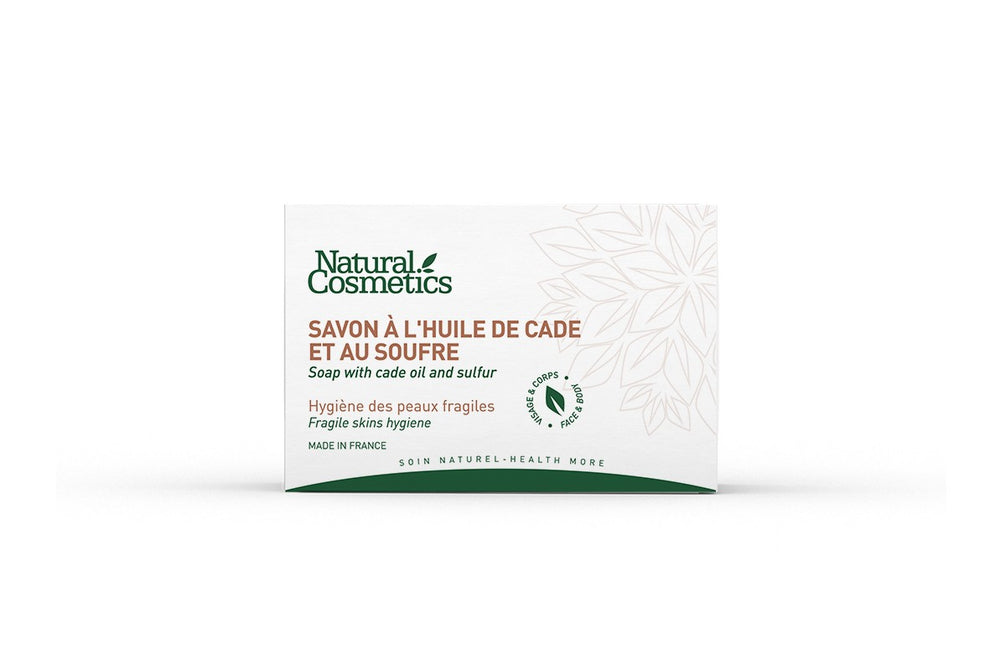 Savon Au Soufre Et Cade : Anti Démengeaisons – Natural Cosmetics France